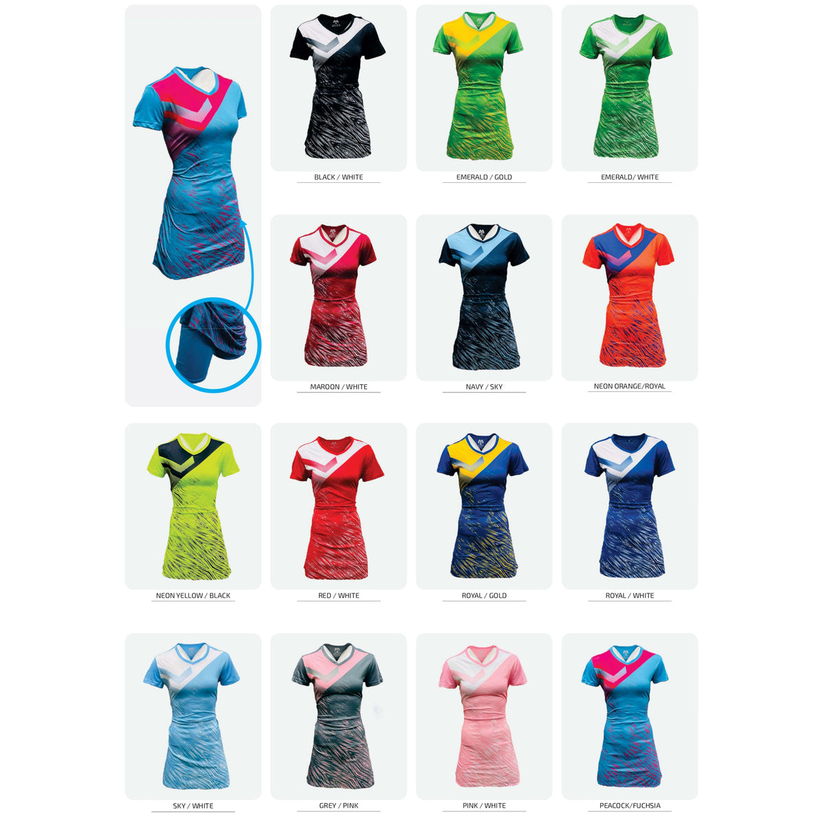 Mitzuma Strike Netball kit – otbsport