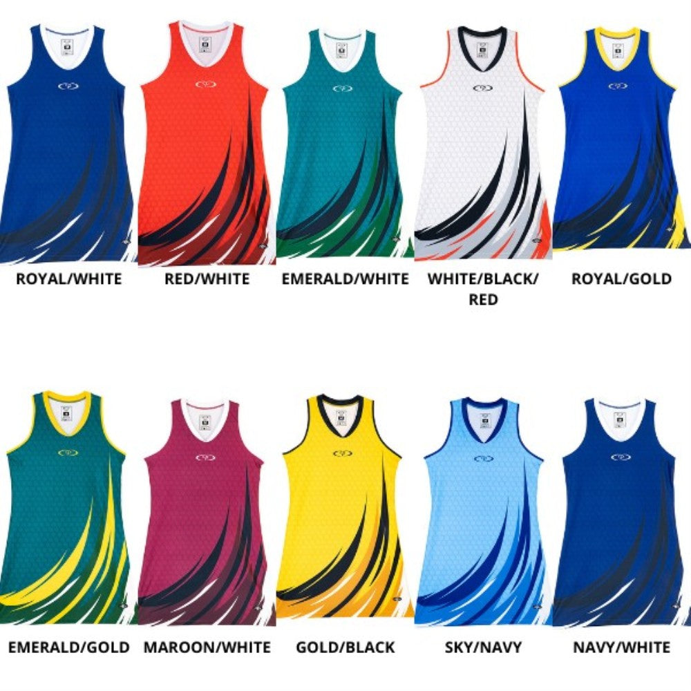Premier Jaguar Netball Dress – otbsport